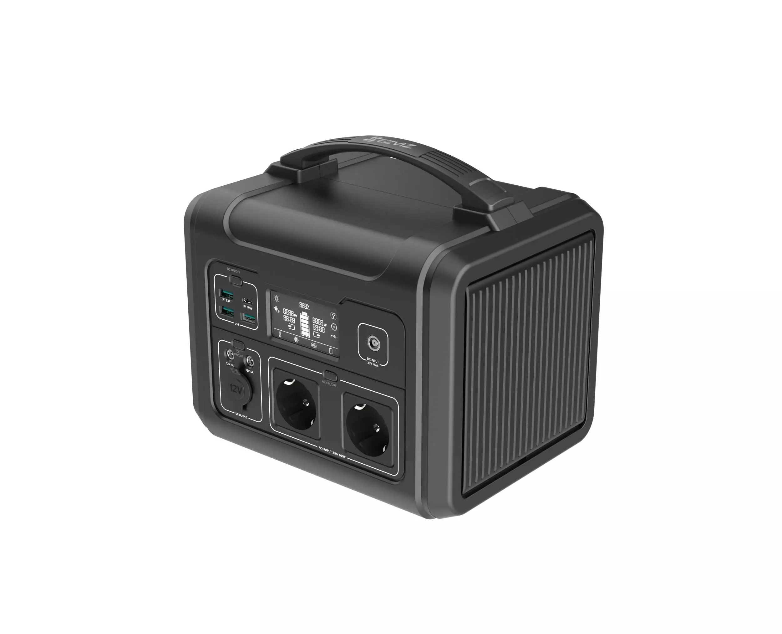 EZVIZ PS600 POWER STATION VIRTA-ASEMA - Euronics verkkokauppa